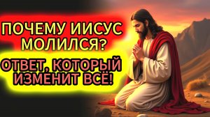 ПОЧЕМУ ИИСУС МОЛИЛСЯ, ЕСЛИ ОН БОГ? ТАКОГО ОТВЕТА НИКТО НЕ ОЖИДАЛ!