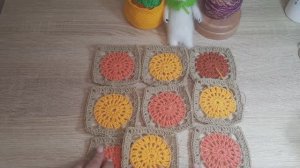 🧶Бабушкин квадрат✅ февраль✔
