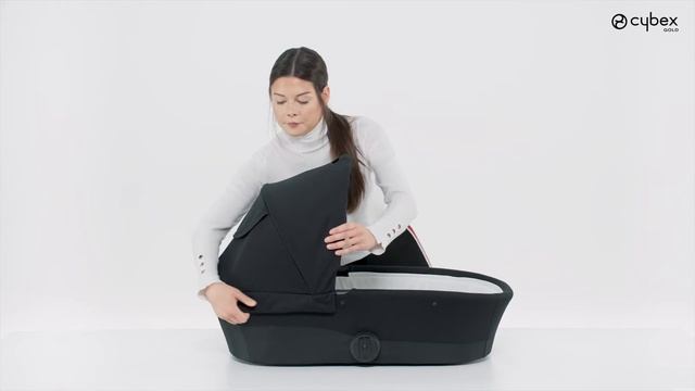 Как снять ткань с люльки (спального блока) Melio и Melio Carbon CYBEX