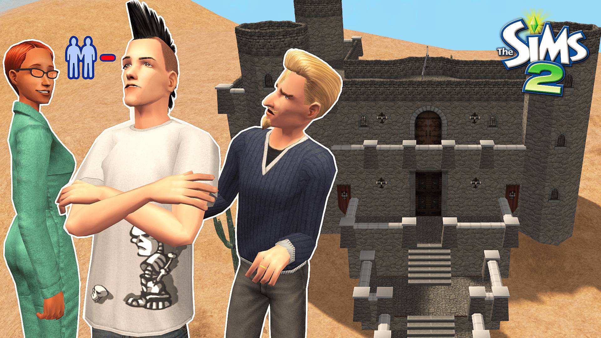 Крепость Колби | Speedbuild Sims 2