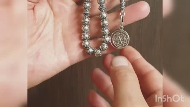 Четки из серебра "Прощение всех мусульман"