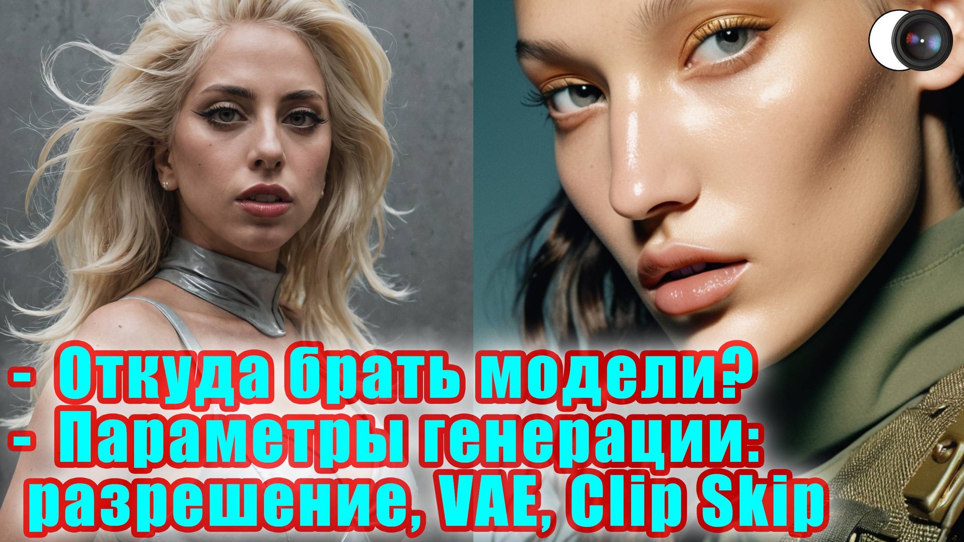 Параметры генерации Stable Diffusion: разрешение, VAE, Clip Skip - Модуль 1. Занятие 3