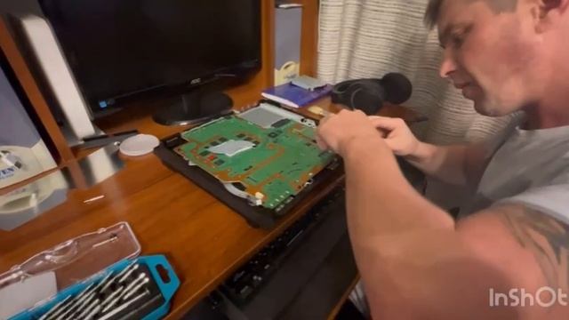 ЧИСТКА PS4 И ЗАМЕНА ТЕРМО ПАСТЫ 2024 #ремонт #ps4 #2025