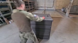 Компостер из пластикового ПВХ профиля.