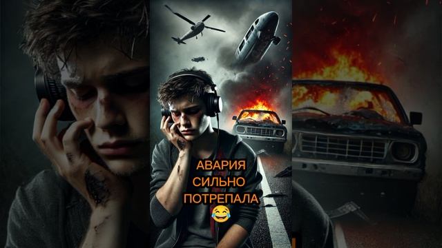 Потрепало губу в аварии.Телефонные аферисты