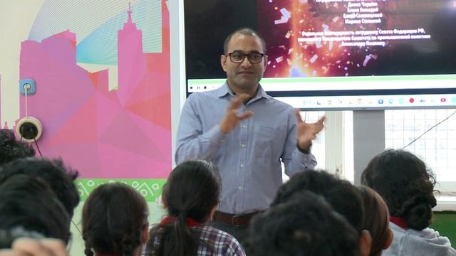 Апробация в школе посольства Индии М1