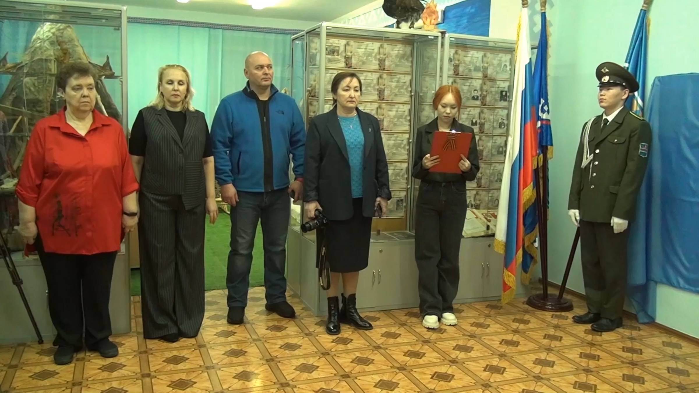 Открытие памятного мемориала