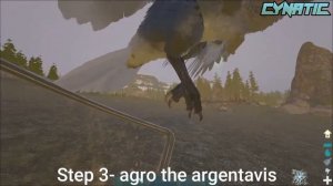 How to tame a argentavis (in 1 minute)