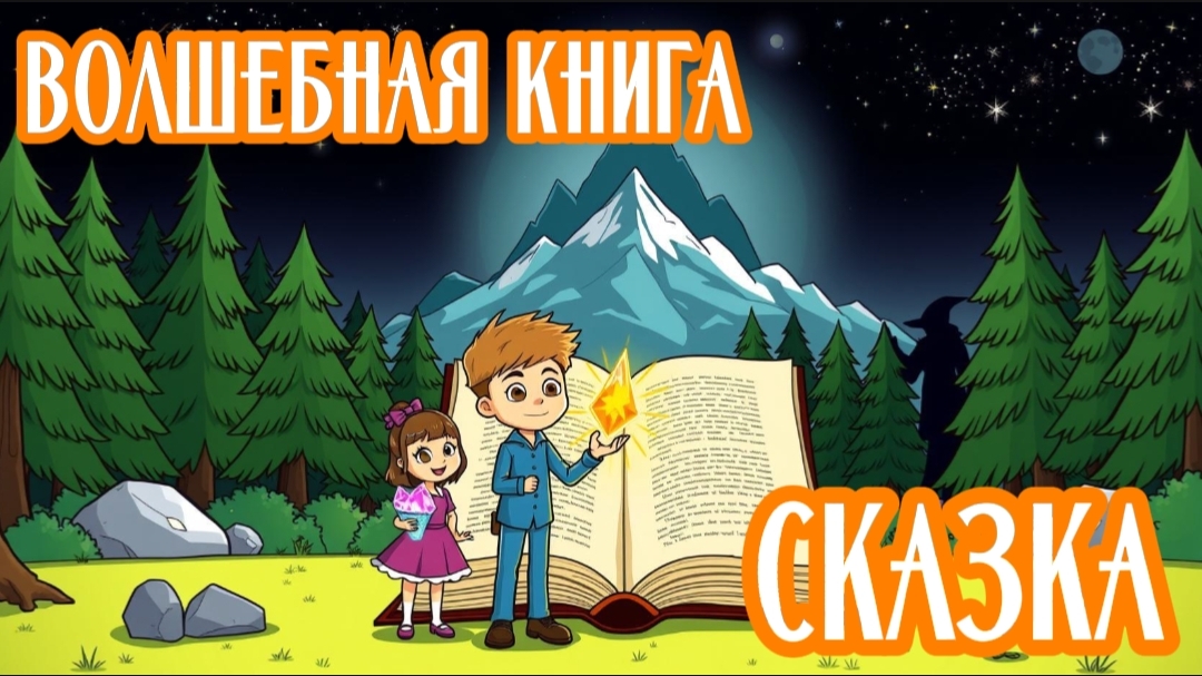 ДЕТСКАЯ СКАЗКА | ВОЛШЕБНАЯ КНИГА | СКАЗКА ДЛЯ ДЕТЕЙ