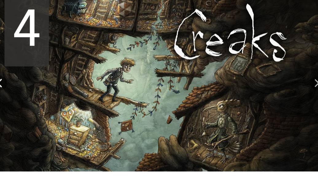 Прохаждения игры Creaks 4#.