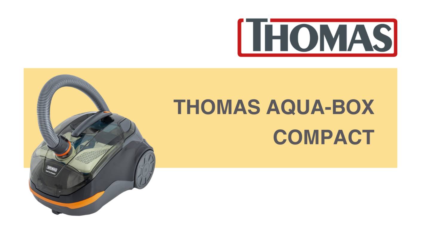 Thomas Aqua-box Compact - пылесос для сухой уборки без мешка для пыли