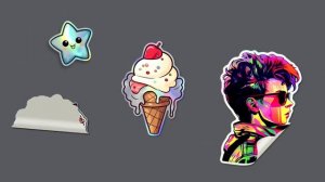 Holographic Sticker After Effects Template [ 2023 ] - @topaetemplate