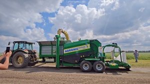 Пресс-обмотчик кукурузного силоса и рассыпчатых кормов Agronic Multibaler