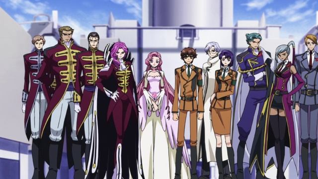 Код Гиас: Восставший Лелуш сезон 1 опенинг 1.1 / Code Geass: Hangyaku no Lelouch TV-1 OP01 v1