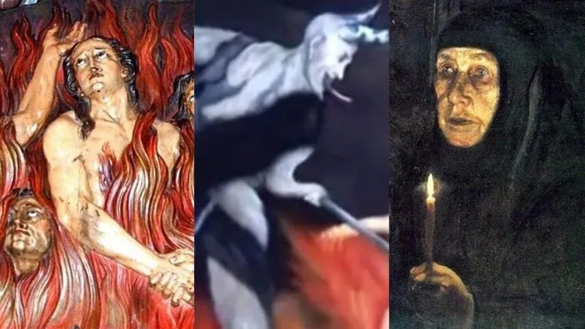 В ПЕЧАХ, НА РЕШЁТКАХ СЛОВНО ДРОВА ГОРЕЛИ ЛЮДИ..ВИДЕНИЕ СЕСТРЫ ФЕКЛЫ ПОСЛУШНИЦЫ ТИХВИНСКОГО МОНАСТЫРЯ