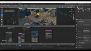 blender 2.93 terrain creation tutorial - animation