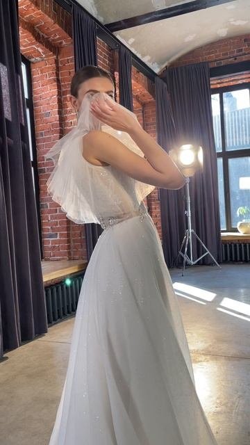 Свадебное платье Крэа из коллекции «Musica di Luce» от бренда Divino Rose