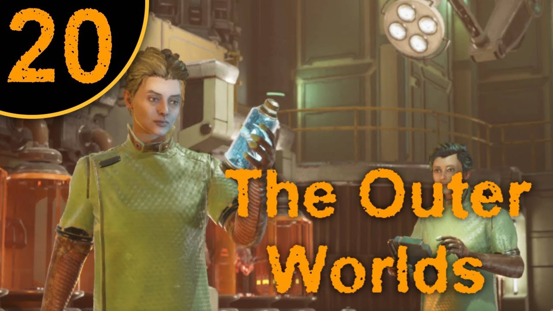 №20 The Outer Worlds. Корабль Захватчиков и разрешение замута на Горгоне