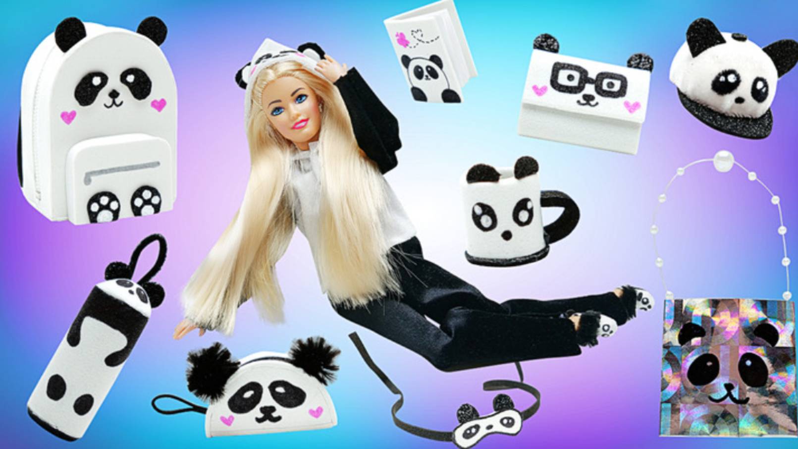 УХ ТЫ! 😍🐼 Устраиваем пижамную вечеринку в стиле панды || Милые поделки от Сэма