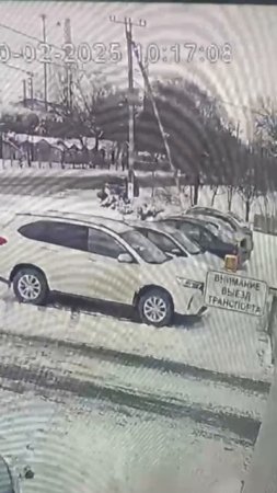 Угонщик «Приоры» попал на видео в Армавире