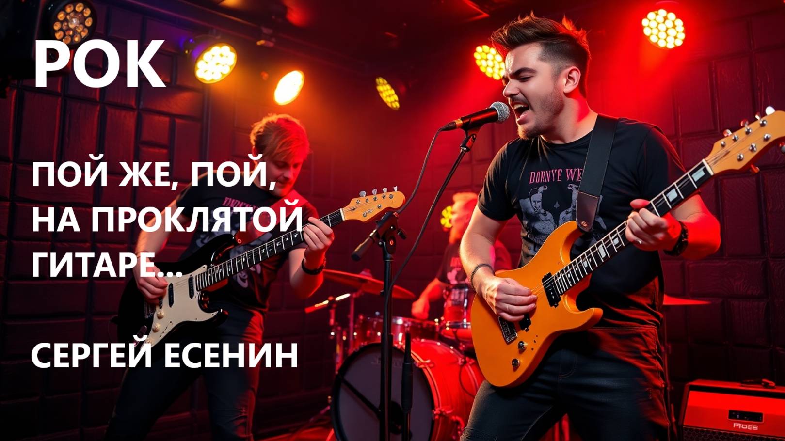 🎵💖"Пой же, пой. На проклятой гитаре…" Сергей Есенин