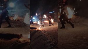 Огненное шоу Спб на детский праздник заказать