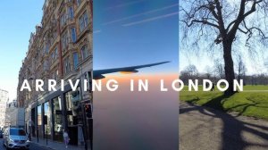 LESSON   ➢ARRIVNG IN LONDON