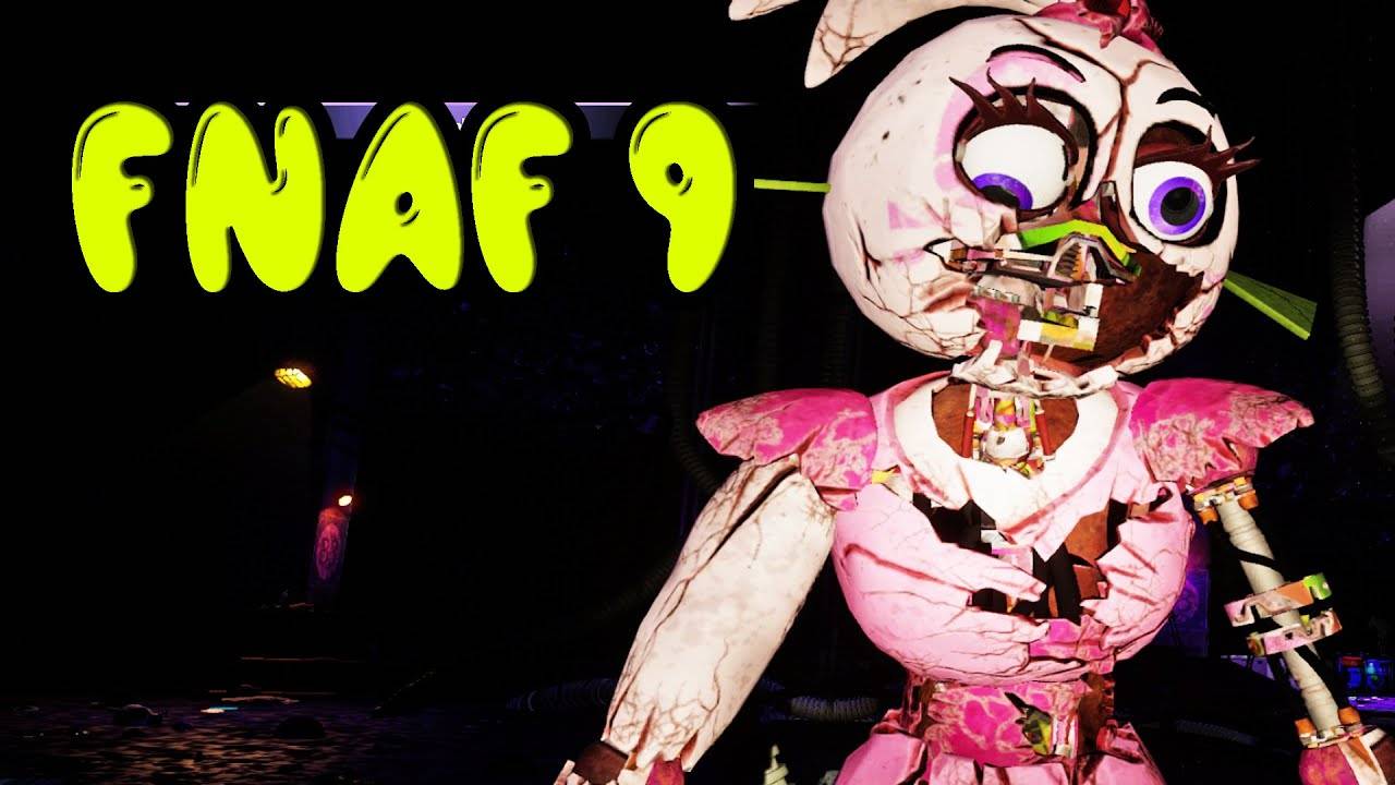 Я вставил клюв Чики во Фредди Five Nights at Freddy's  Security Breach #8 2025.02.10 - 21.26.37.05