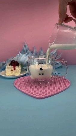 Набор чашек с ручками Ardesto Animals с двойными стенками AR2625GHA (250 мл) 2шт