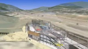 SketchUp animation of Caddis Collaborative's design for the Woodward Park City sports facility