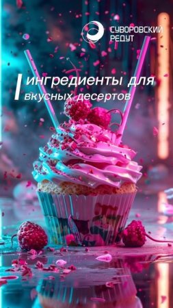 ингредиенты для вкусных десертов в ГК Суворовский редут