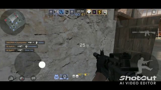 Standoff 2 Две катки в командном бою на карте  Village #6