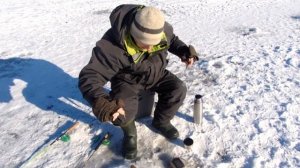 Рыбалка на Химкинском вдхр. 24.02.2025