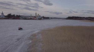 Городомля - Нилова Пустынь. Аэролодка ШАГ.