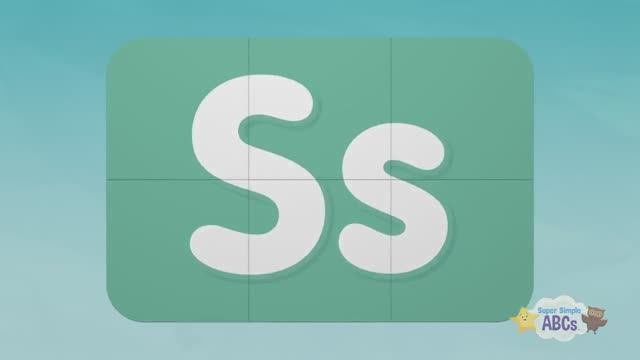Alphabet Surprise  Turn & Learn ABCs  Learn Letter S  🌈 Super Simple ABCs