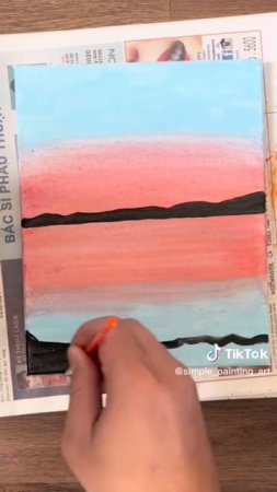 The lake painting 🖼️