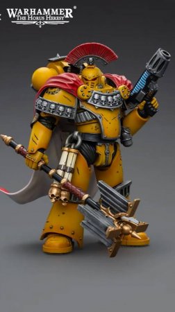 JOYTOY Warhammer 40k Imperial Fists Chaplain Consul Обзор