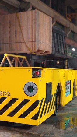 Взрывозащищенная самоходная платформа / Explosion-proof self-propelled platform #shorts