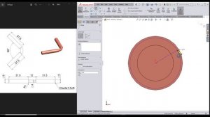 SolidWorks Part Modeling Tutorial Using Flex Command In Hindi/Urdu | Exercise-18