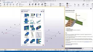 Tekla Structures 2021 - Instructor Side Pane