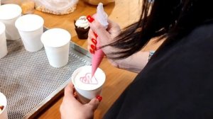 Cake to go или тортик в кофейном стаканчике. Рецептура в описании