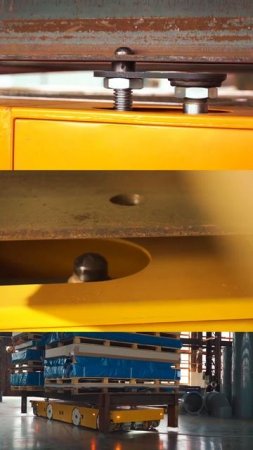 AGV платформа грузоподъемностью 10 тонн/ 10-ton self-propelled AGV platform
