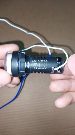 Проверка двухцветной индикаторной лампы AD16-22SS