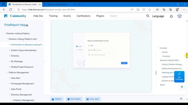FineReport 11.0 Basics Tutorial - Chapter8_Publishing Reports on Decision making Platform