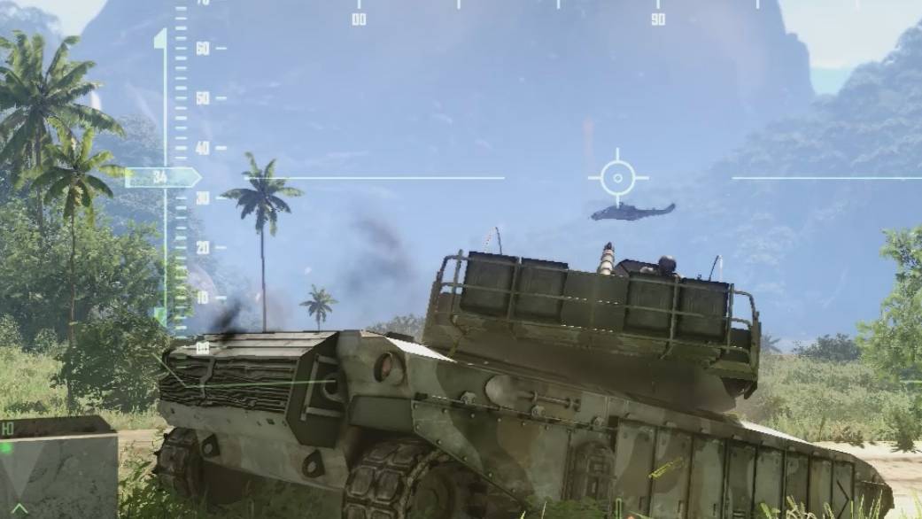 Crysis Remastered. Прохождение без комментариев. Резня. Прорываем на танках линии обороны, гасим ПВО