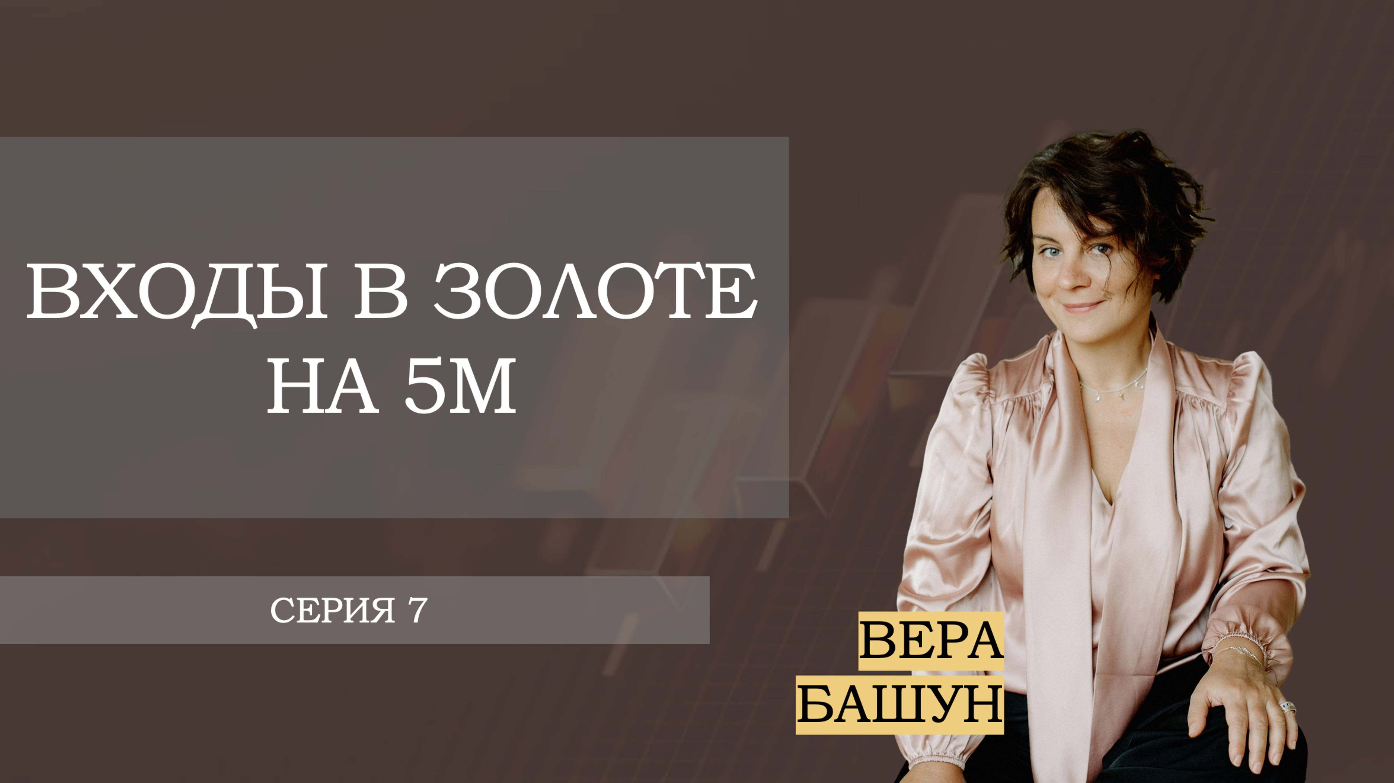 Серия 7 — свечные паттерны. Входы в золоте на младших ТФ