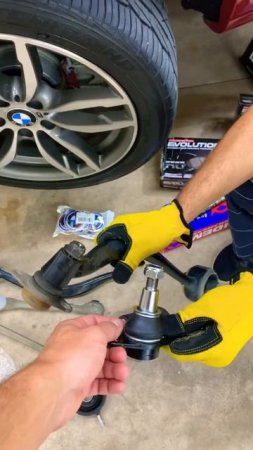 How to Change Lower Ball Joint ? #bmw #bmwx4 #bmwf26 #bmwx3 #bmwf25 #foryou #hack #short #viral