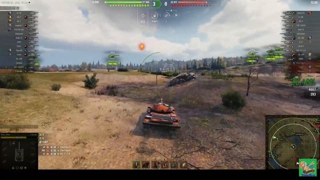 Мир Танков. ЛБЗ ЛТ 15 с отличием (Т55А). Где мастер?!