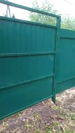 Забор из профнастила - отзыв об установке