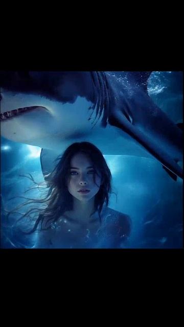 Шок)) Ахаха) Красавица и чудовищная акула